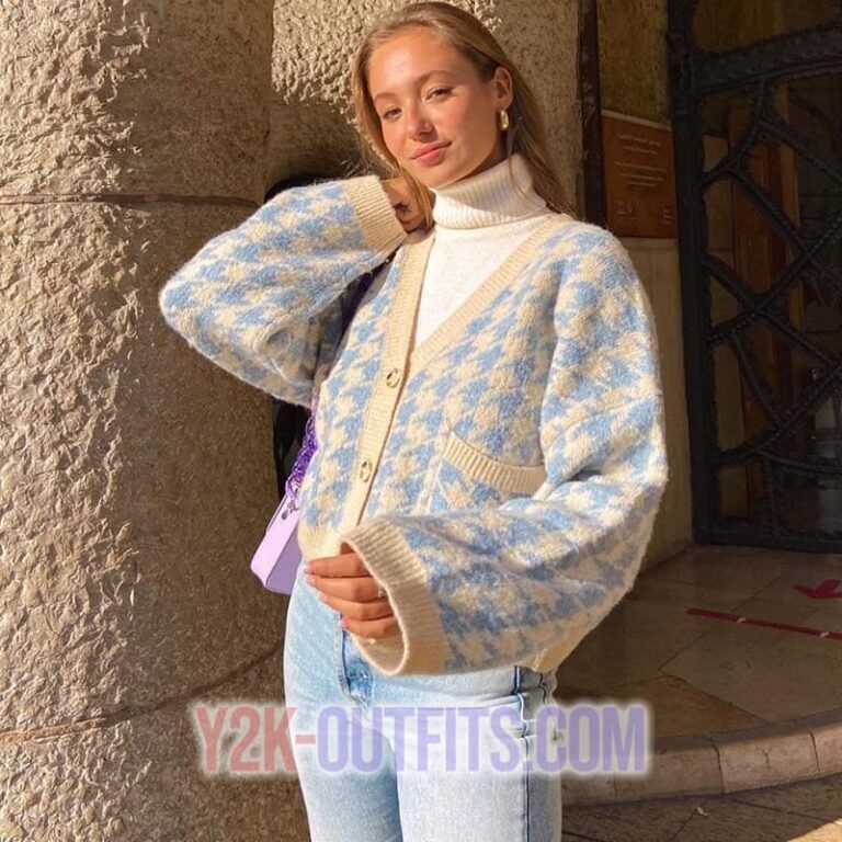 Y2K Vintage Cardigan | Y2K Outfits