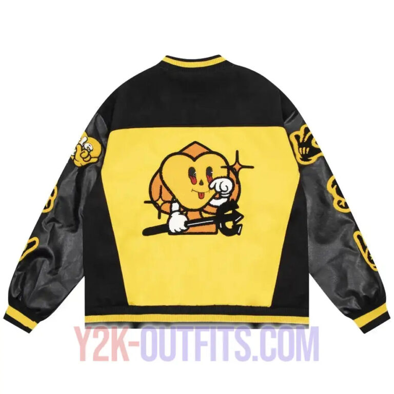 Y2K Yellow Jacket | Y2K Outfits